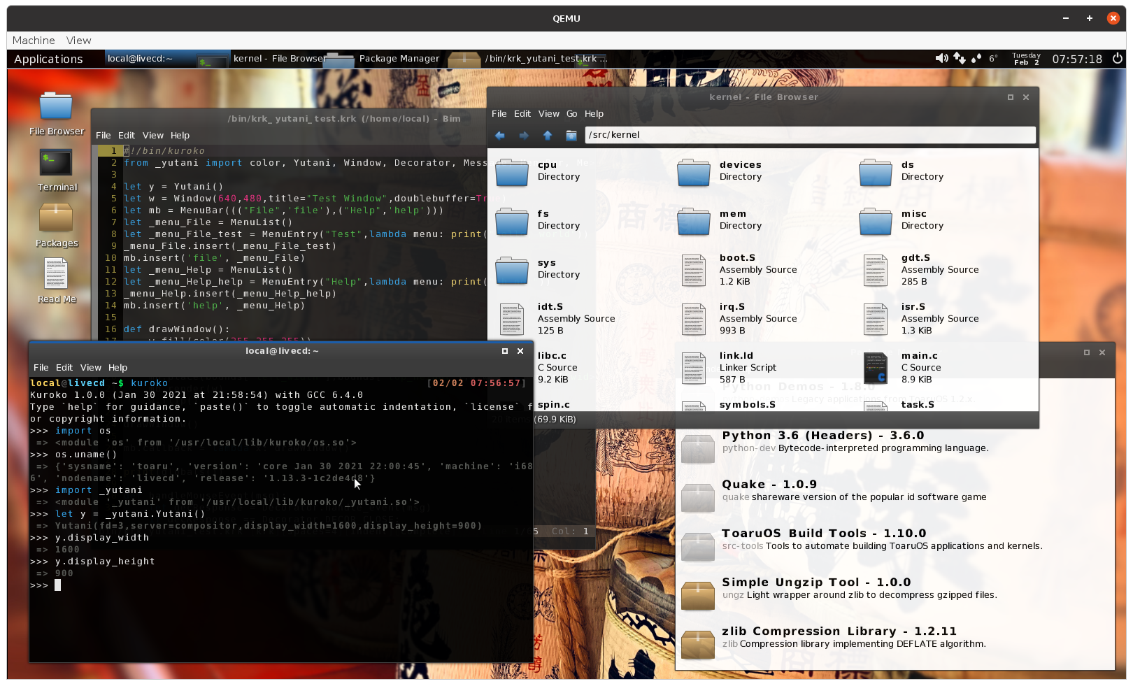 What does your OS look like? (Screen Shots..) - Page 243 - OSDev.org